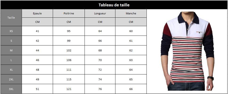 Polo rayé homme en solde - Polos homme tendance 2024-2025